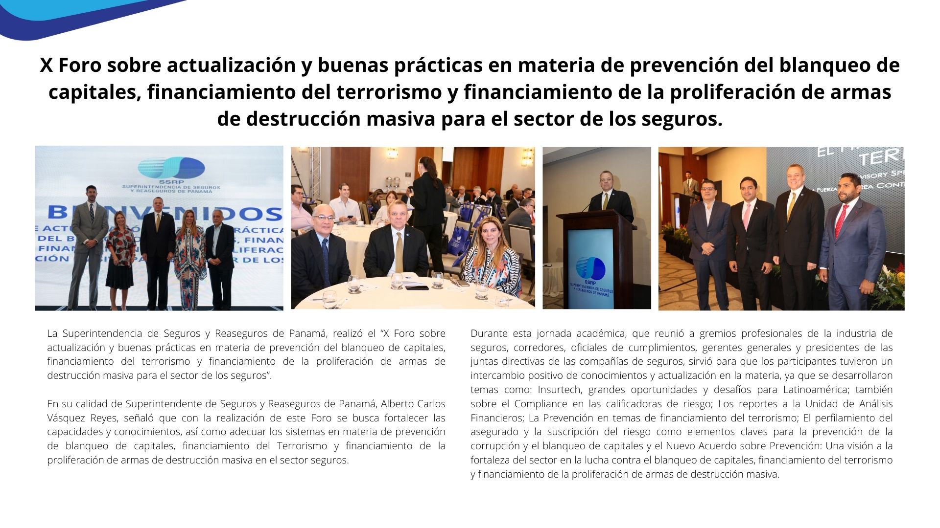 Superintendencia de Seguros y Reaseguros de Panamá | Inicio