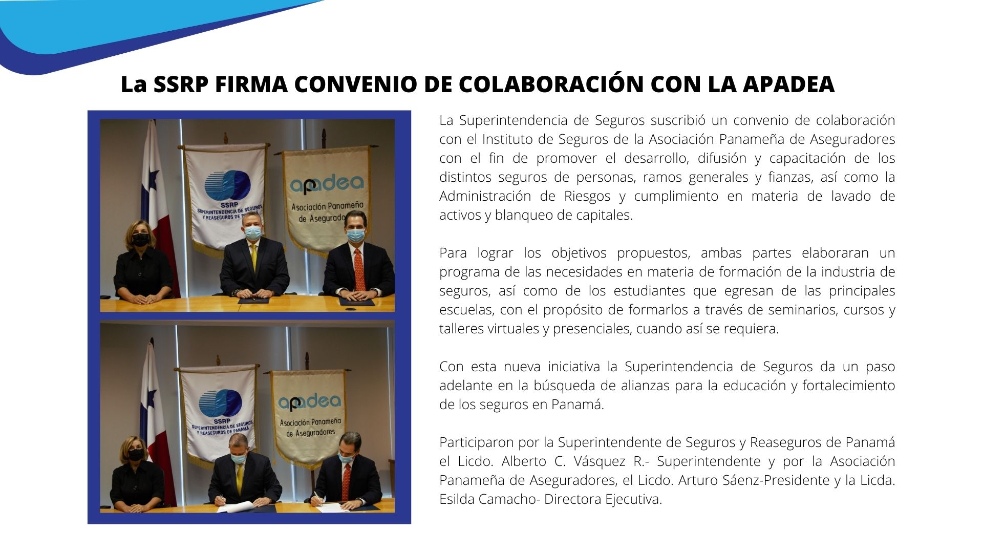 Superintendencia de Seguros y Reaseguros de Panamá | Inicio